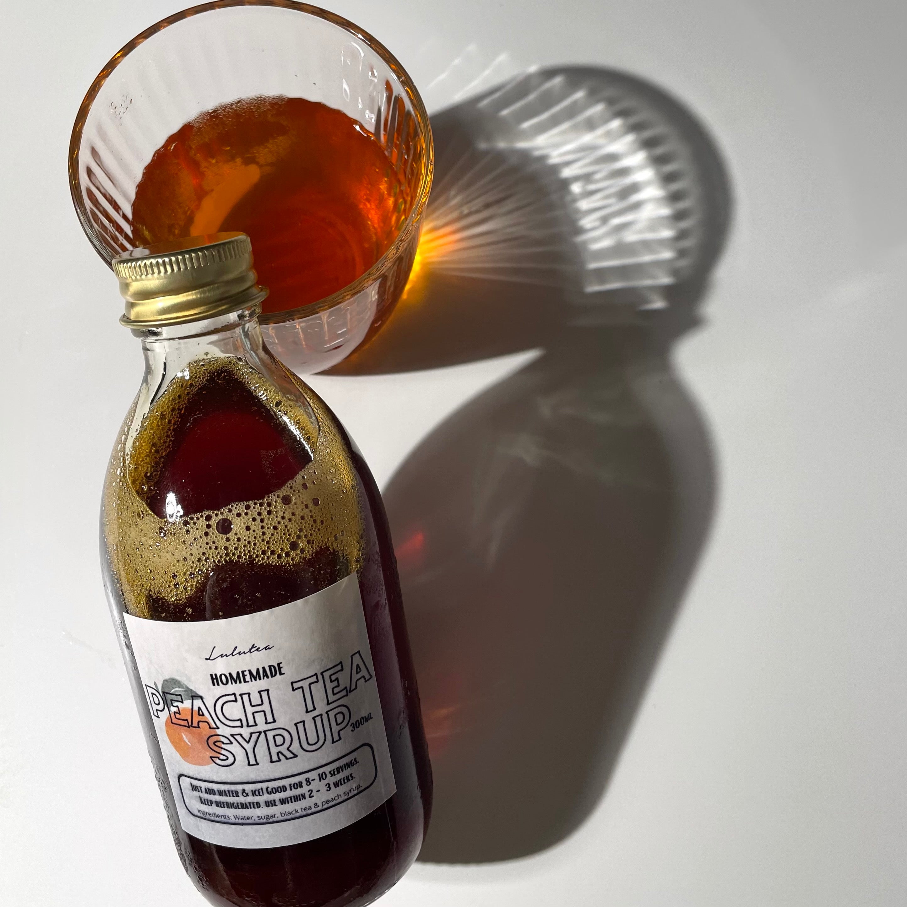 Peach Tea Syrup – Lulutea